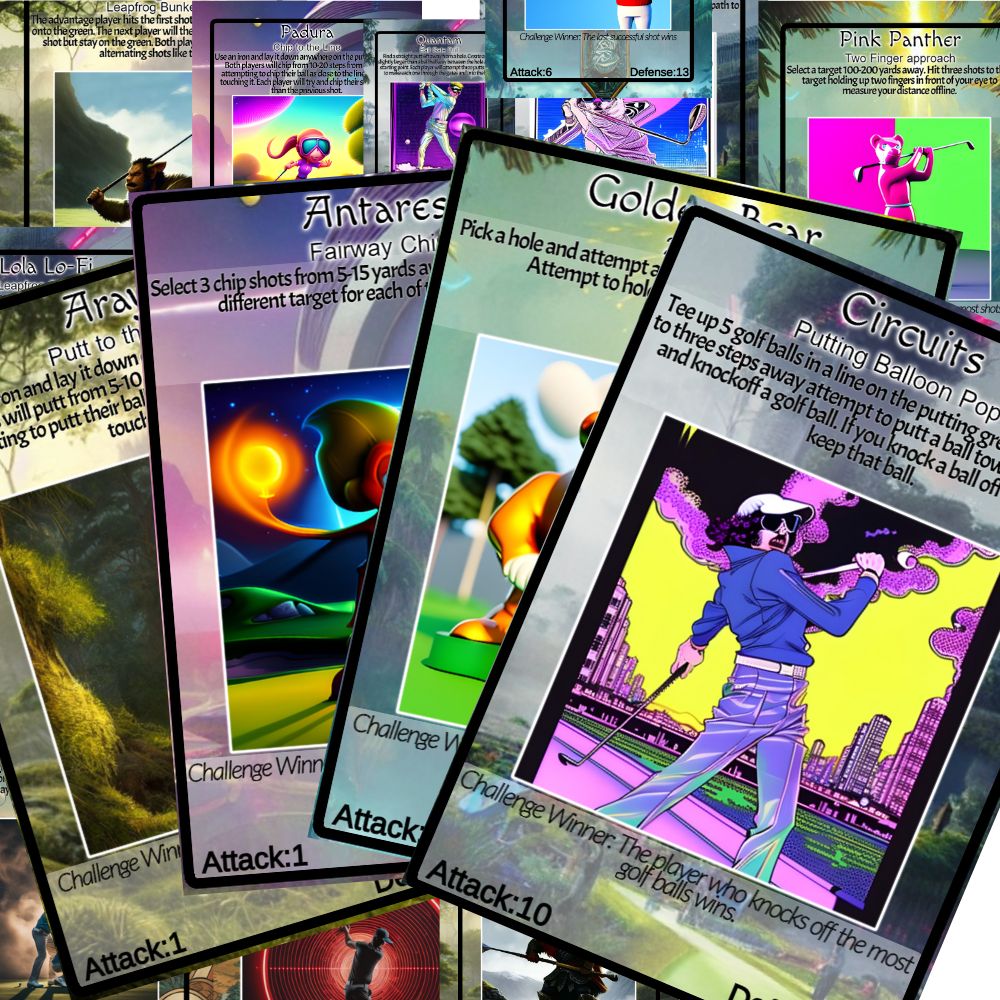 Why Trading Cards are an Ace in Teaching Kids Golf - Legends of the Links